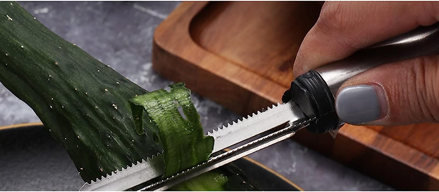 Cutit din Otel pentru Curatat Legume si Fructe, MaffStuff® - eMAG.ro