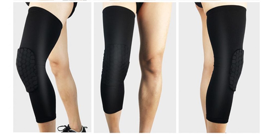 Genunchiera Supraelastica cu Tampon pentru Protectie Genunchi, Alba ...