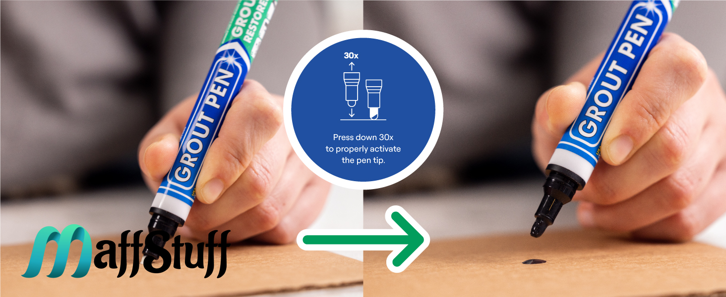 Marker cu Pasta Corectoare Permanenta Pentru Acoperirea Rosturilor sau ...